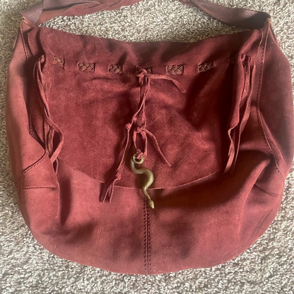 Lucky Brand | Bags | Vintage Lucky Brand Suede Handbag | Poshmark